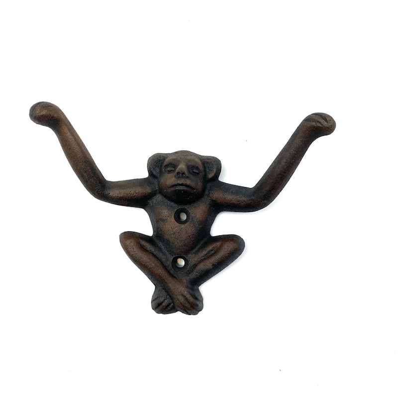 Monkey Wall Hook - Etsy