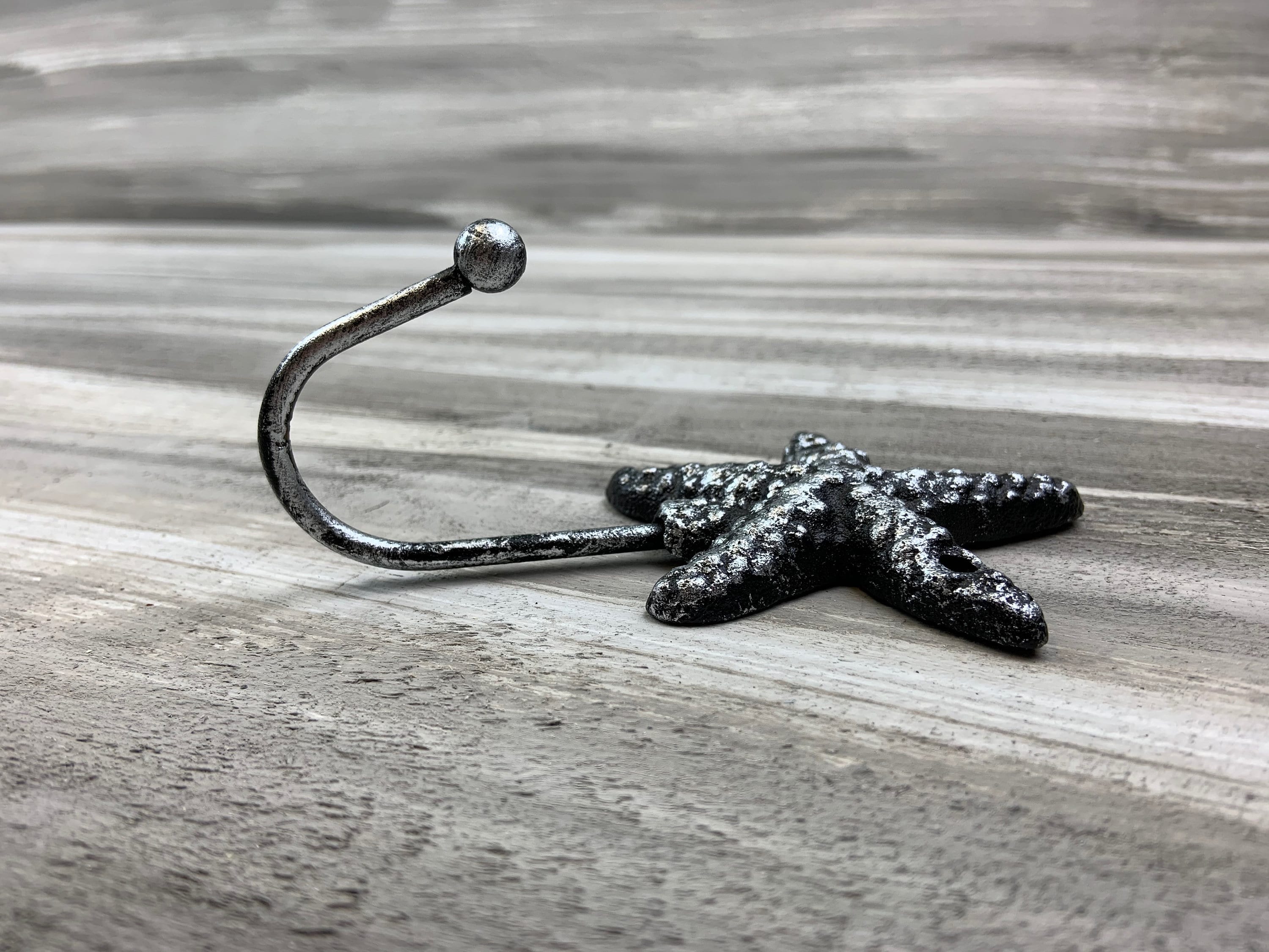 Cast Iron Starfish Hook Nautical Hook Ocean Hook Coat Hook | Etsy