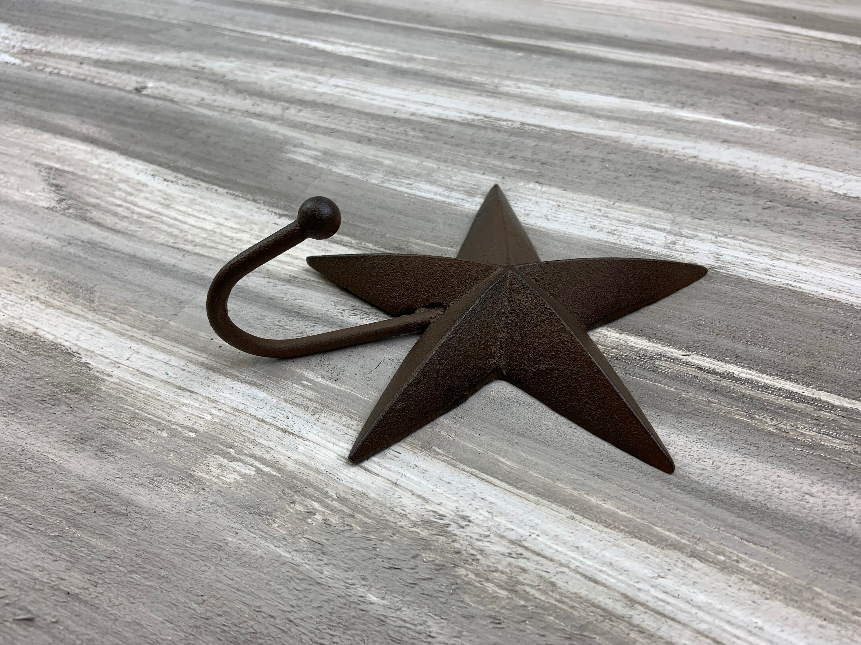 Cast Iron Star Hook Hook Coat Hook Wall Hook Coat Hanger | Etsy