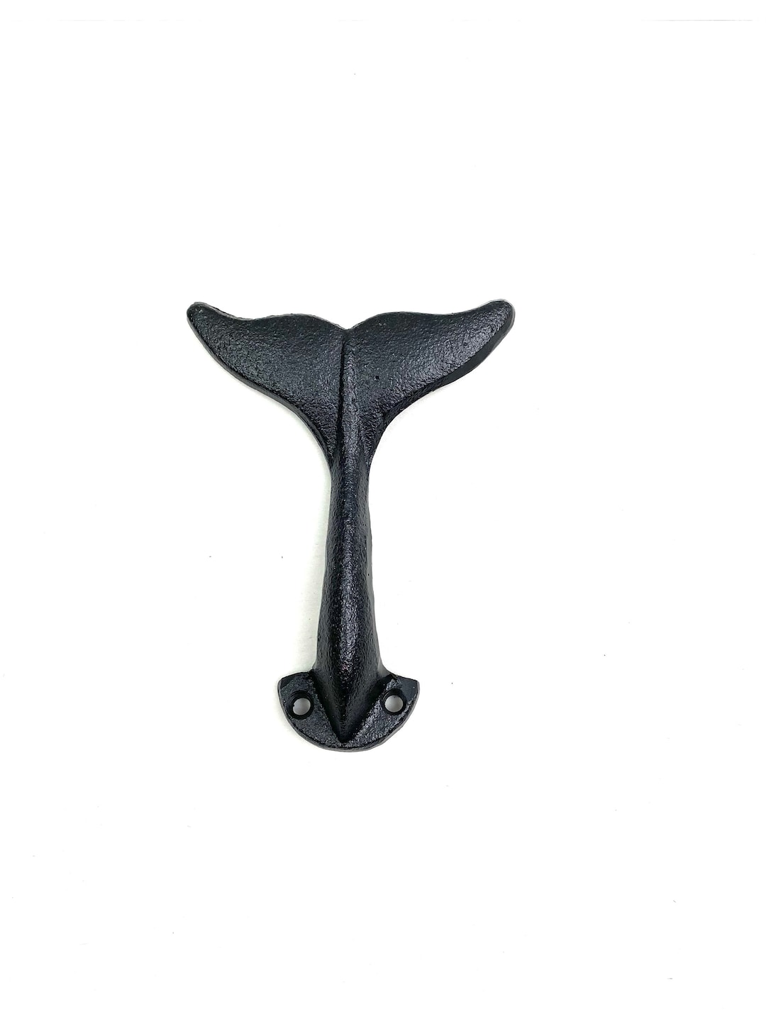 Cast Iron Whale Tail Hook, Nautical Hook, Ocean Hook, Coat Hook, Sea ...