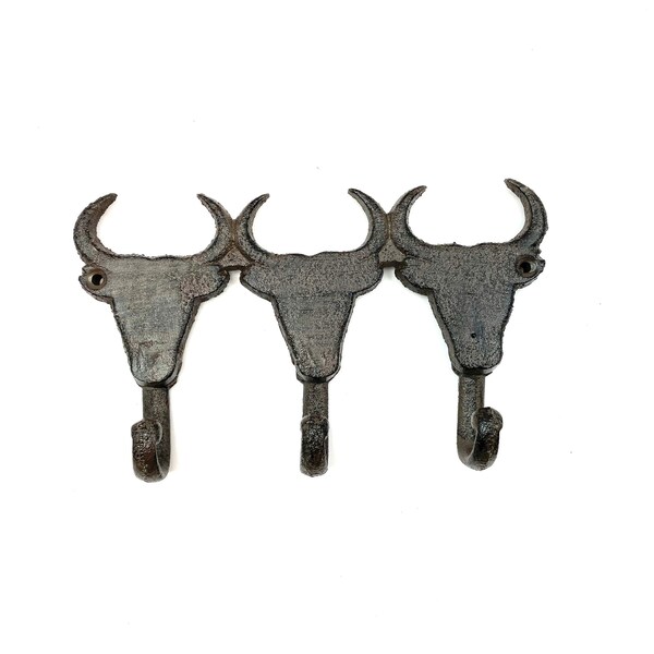 Cast Iron Bull - Etsy