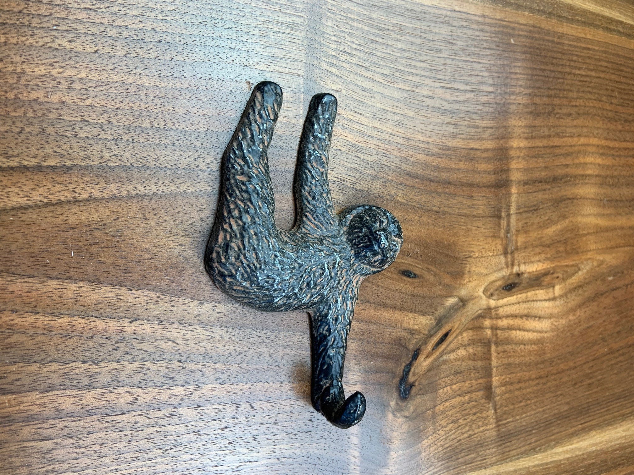 Cast Iron Sloth Hook Zoo Hook Hook Coat Hook Wall Hook | Etsy