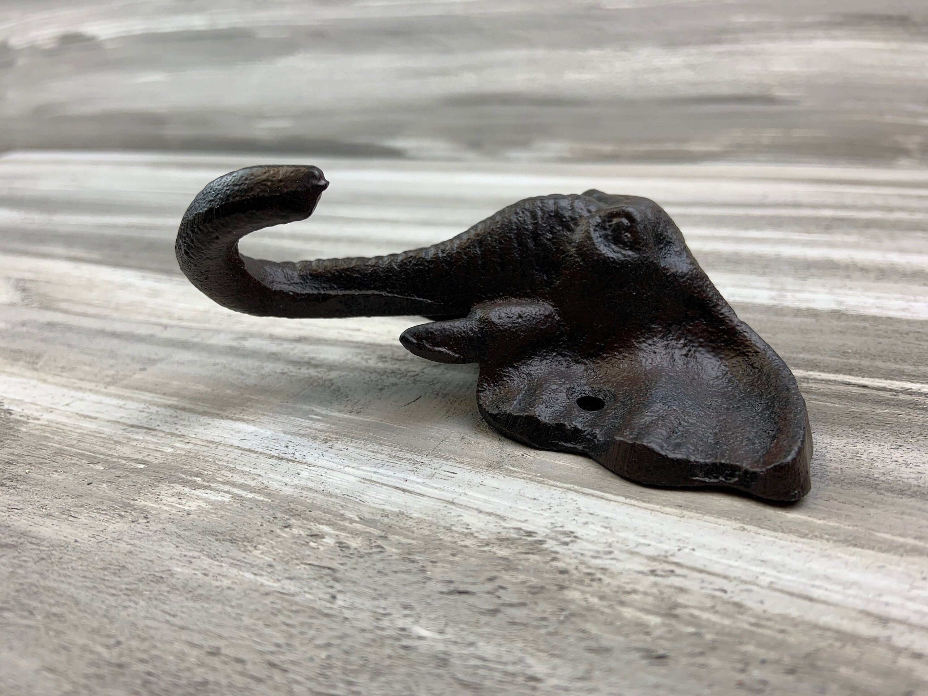 Cast Iron Elephant Hook Zoo Hook Hook Coat Hook Wall Hook - Etsy