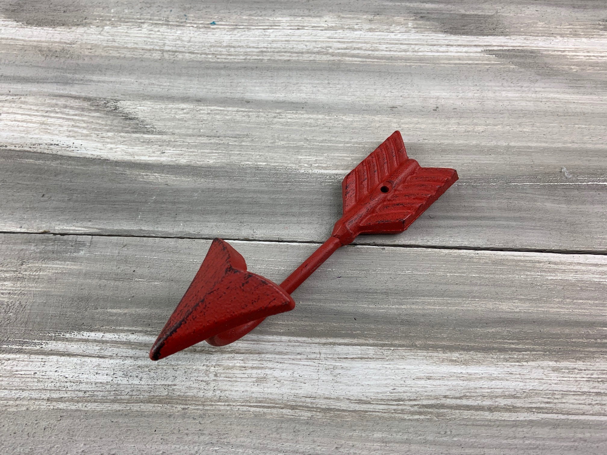 Cast iron arrow hook arrow hook coat hook towel hook wall | Etsy