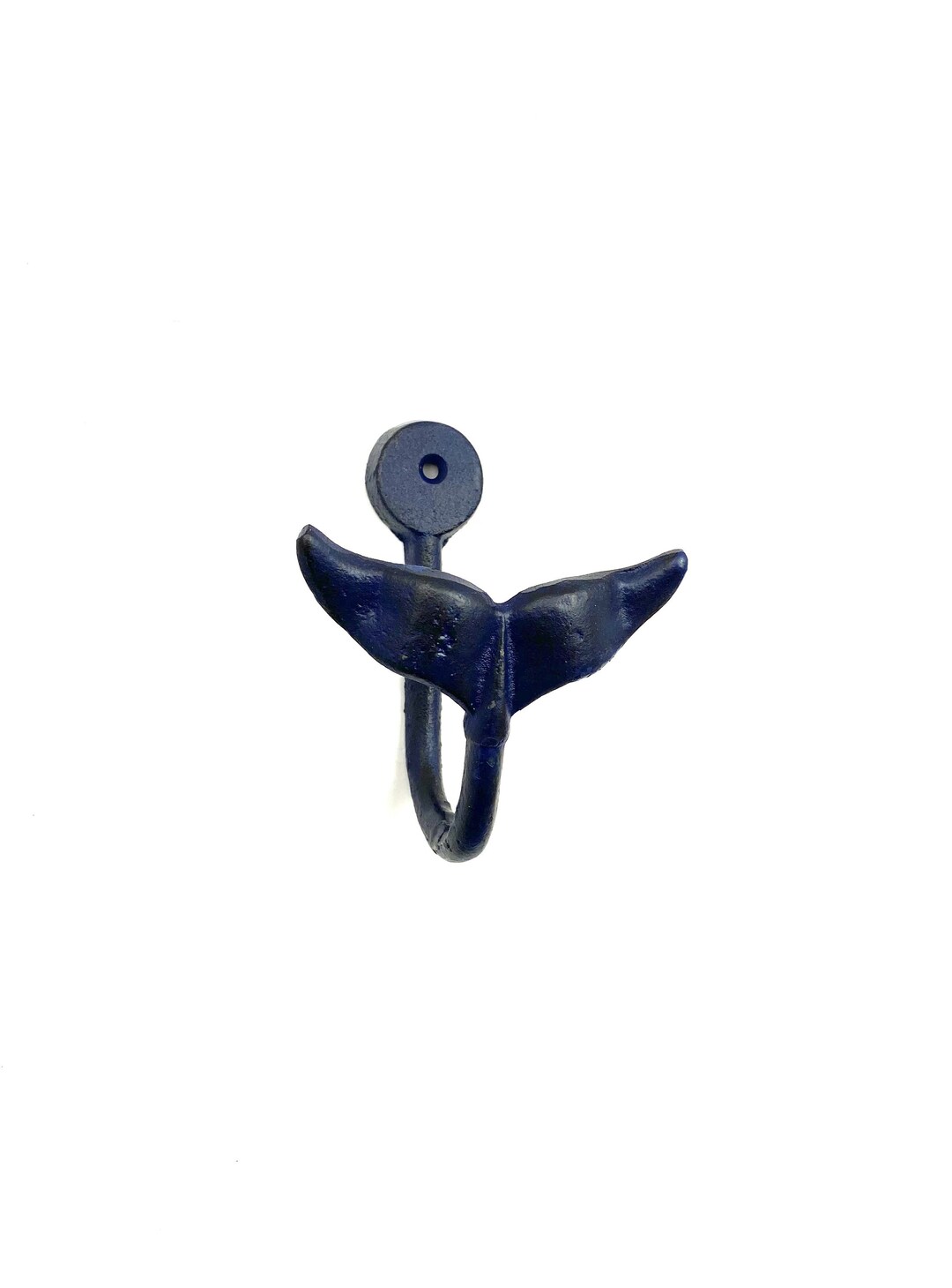 Cast Iron Whale Tail Hook, Nautical Hook, Ocean Hook, Coat Hook, Sea ...
