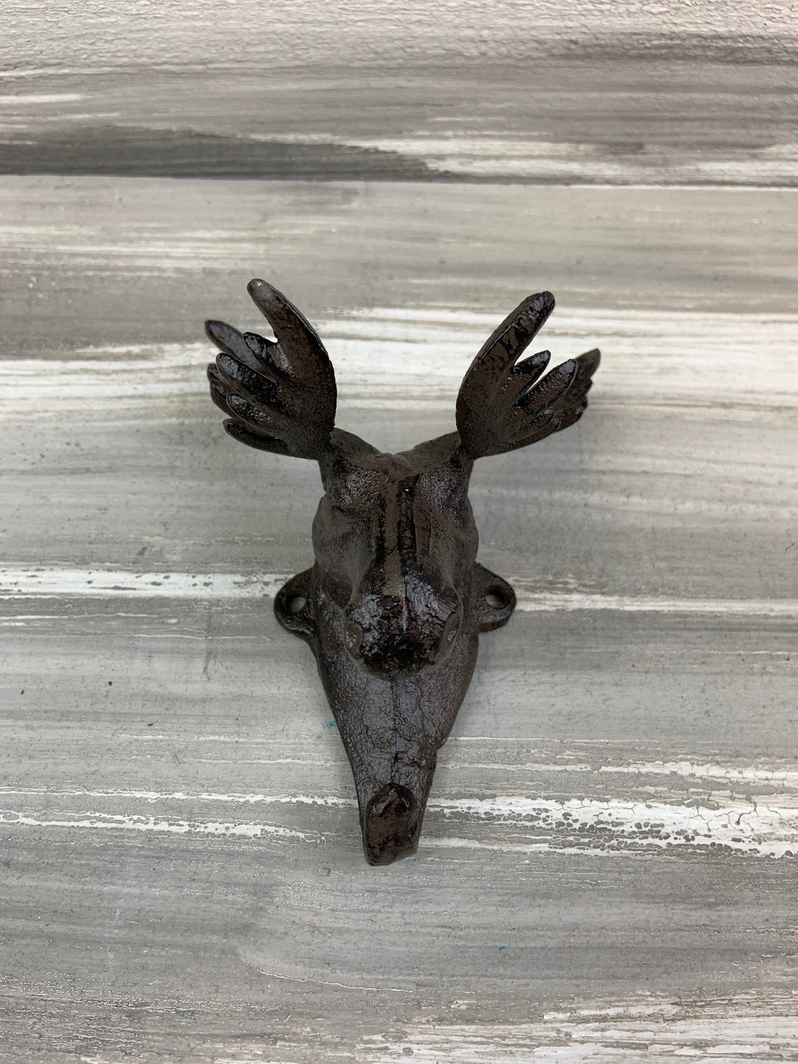 Cast Iron Moose Hook Hook Coat Hook Wall Hook Coat Hanger - Etsy