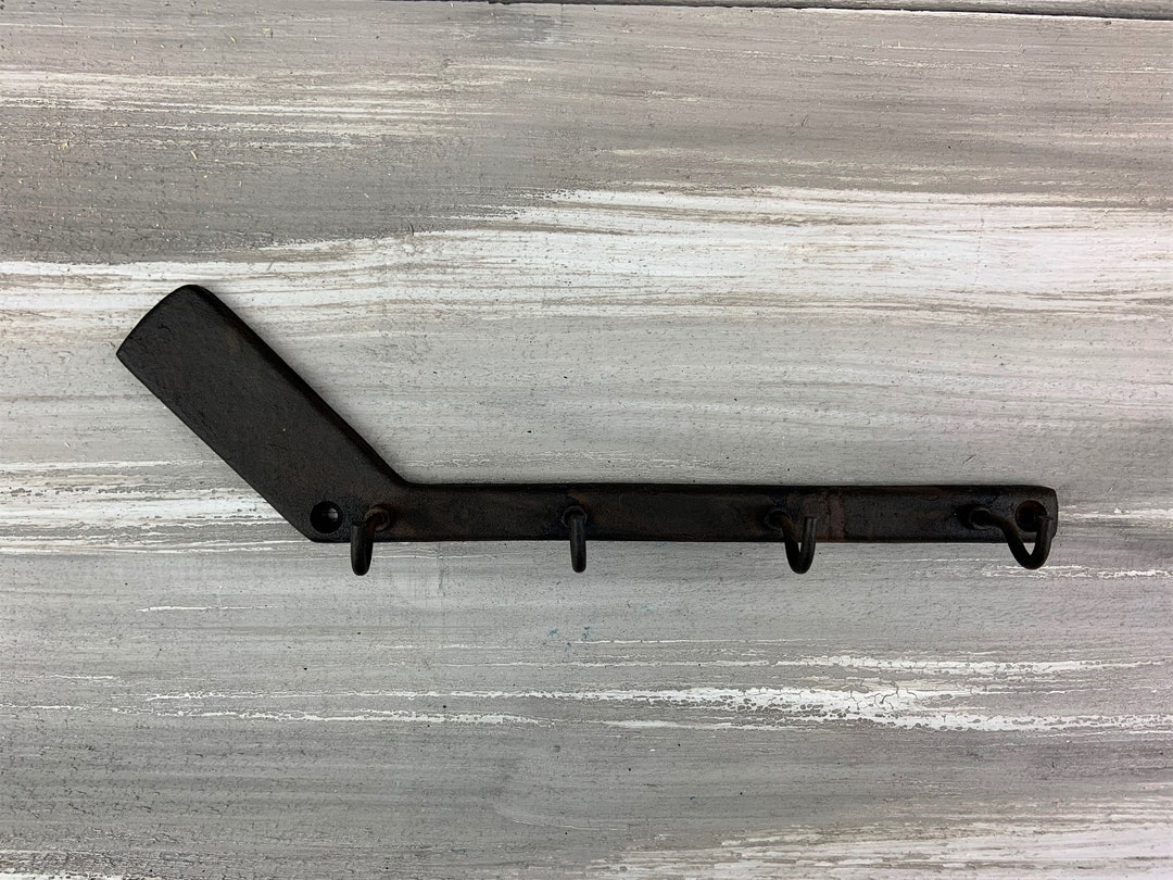 Cast Iron Hockey Stick Key Hook Key Hook Key Rack Hockey - Etsy