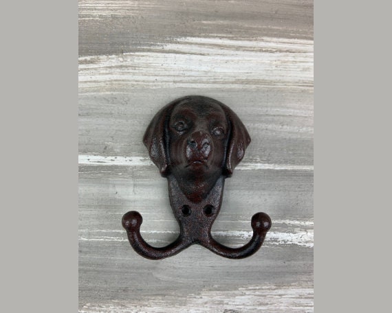 Cast Iron Dog Hook Dog Hook Coat Hook Towel Hook Wall | Etsy