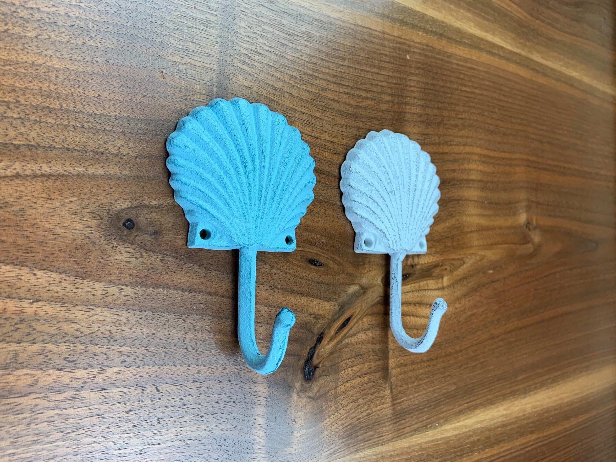 Cast Iron Seashell Hook Nautical Hook Ocean Hook Coat Hook - Etsy