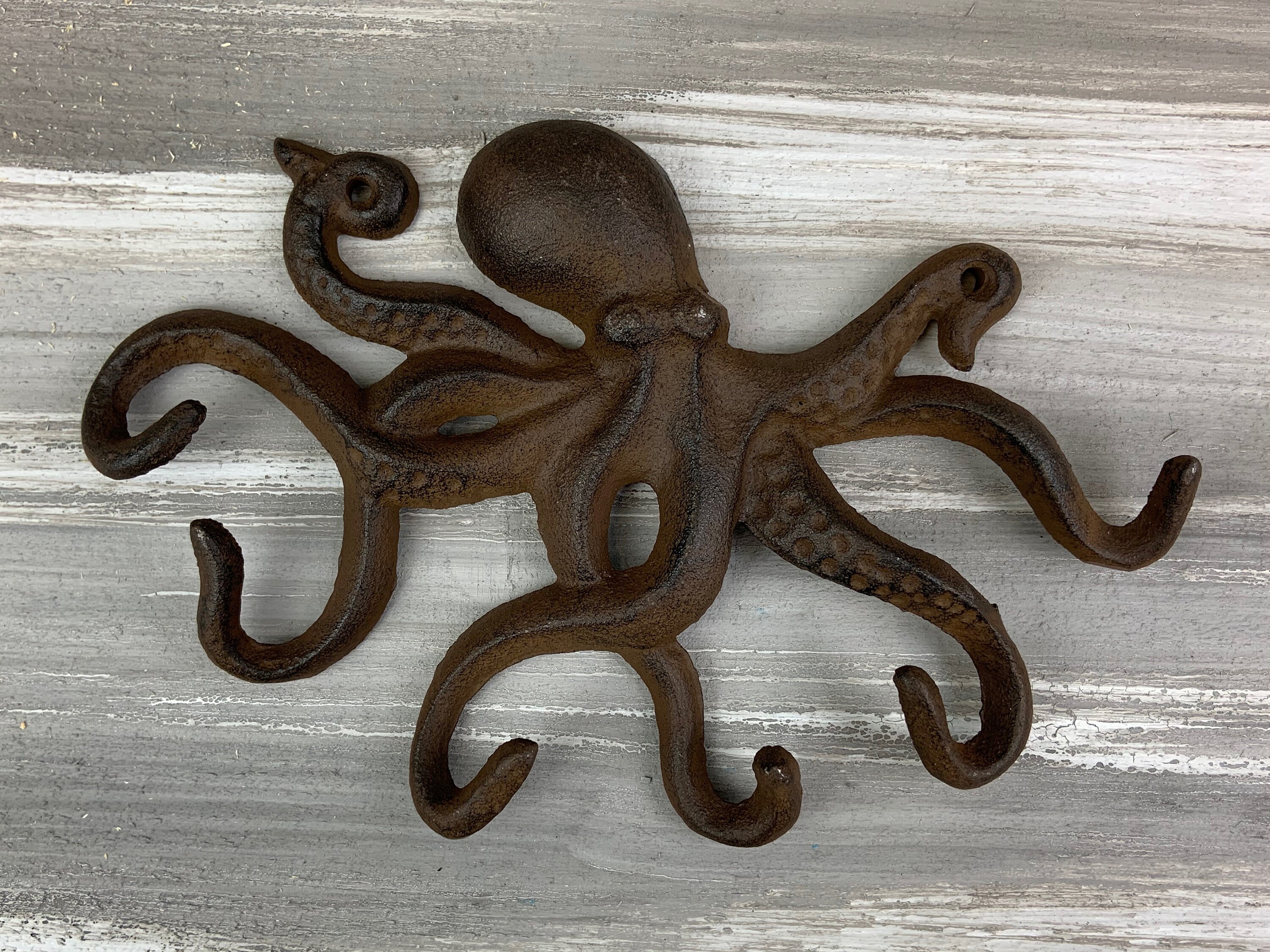 Cast Iron Octopus Hook Nautical Hook Ocean Hook Coat Hook - Etsy