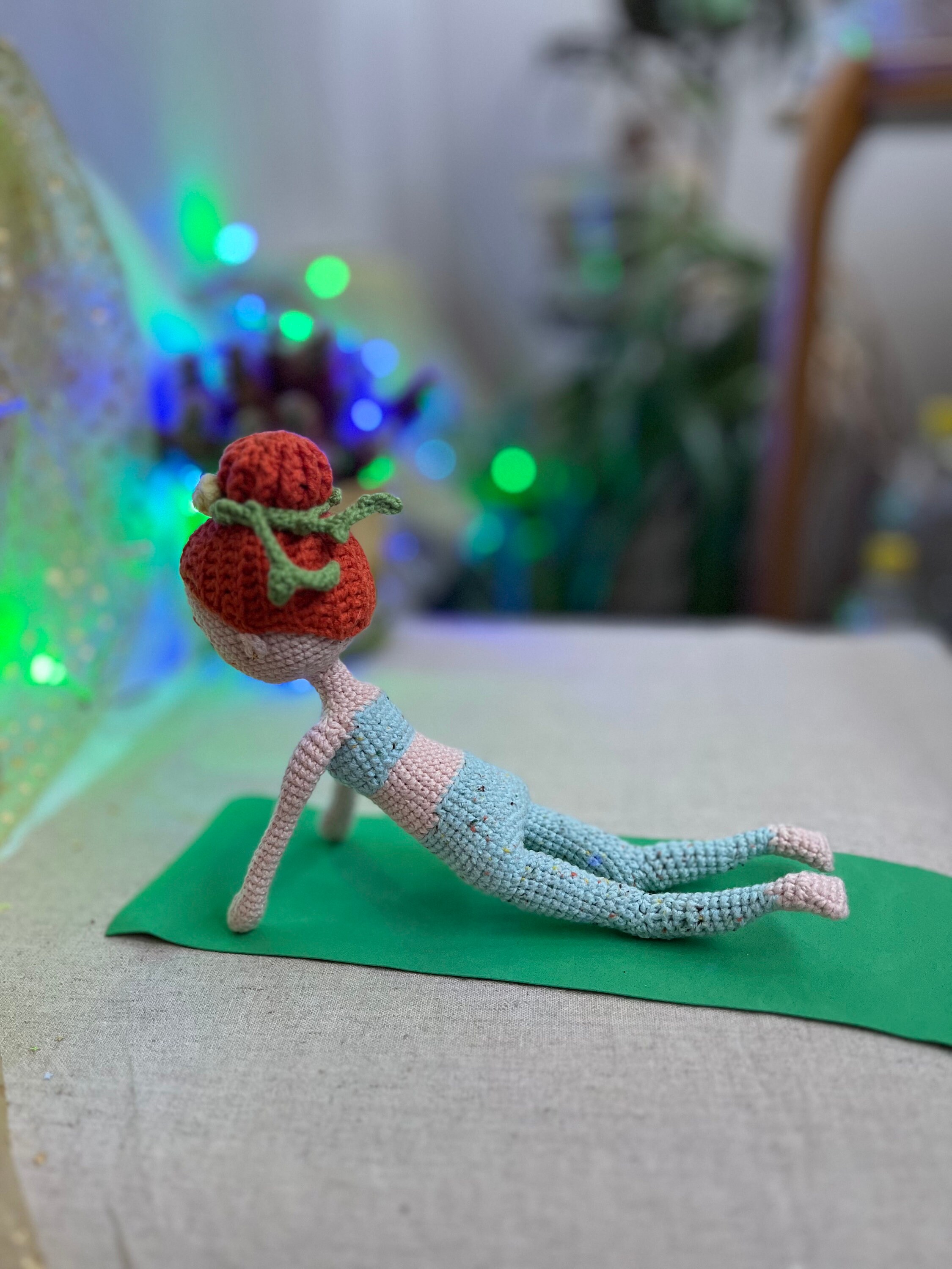 Yoga Girl, Yoga Doll, Yoga Gifts, Yoga Decor - Etsy