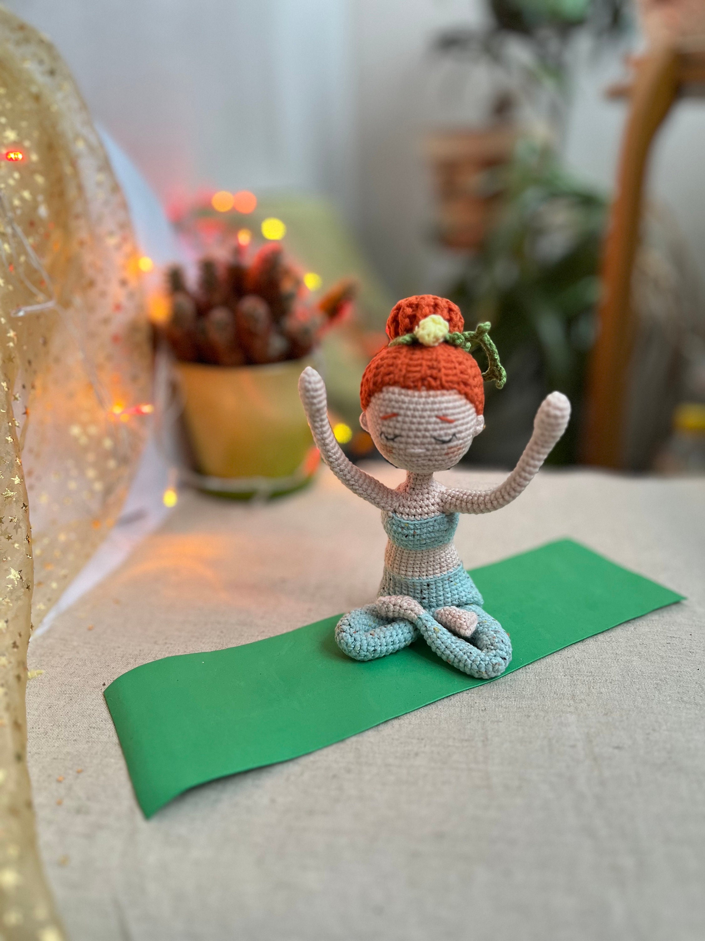 Yoga Girl, Yoga Doll, Yoga Gifts, Yoga Gifts for Women, Yoga Gifts for ...