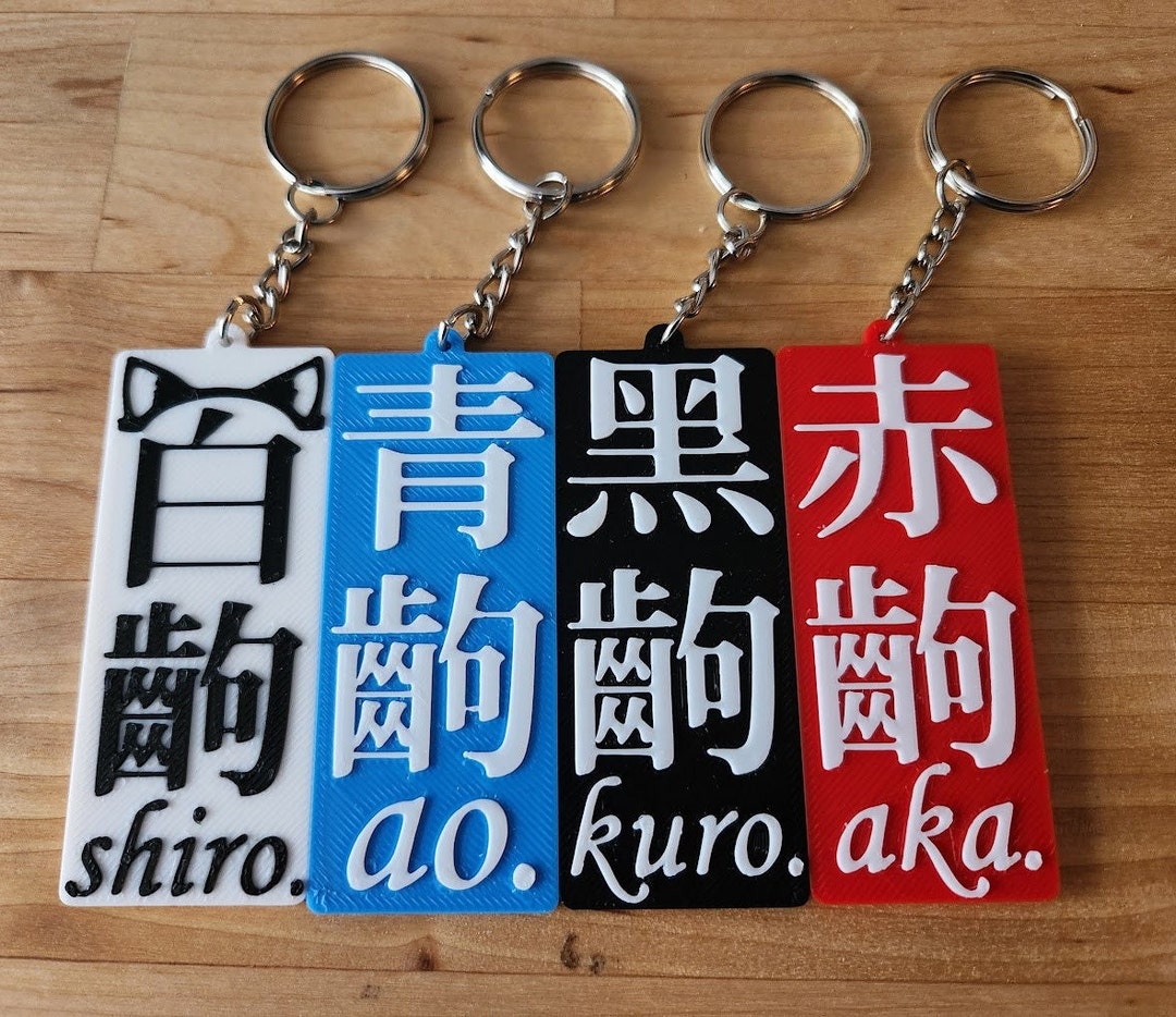 Monogatari Series 3D Printed Black / White / Red / Blue Scene Anime ...