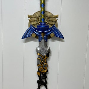 The Legend of Zelda Inspired Corrupted Master Sword - Etsy