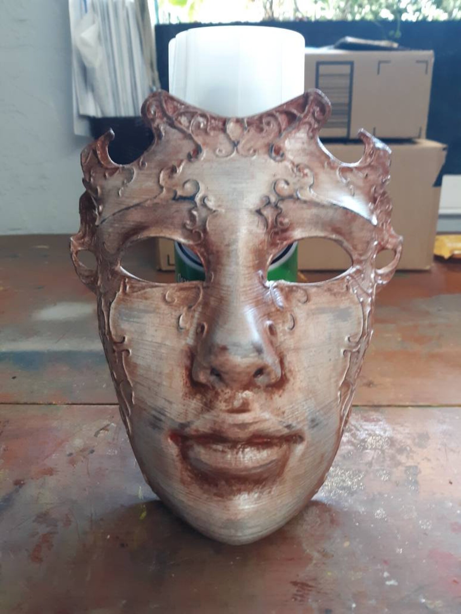 Wood Elf mask-full size full elf size | Etsy