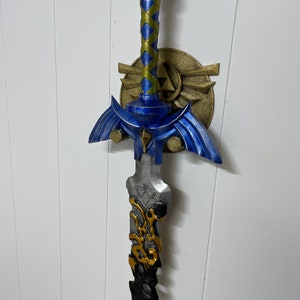 The Legend of Zelda Inspired Corrupted Master Sword - Etsy