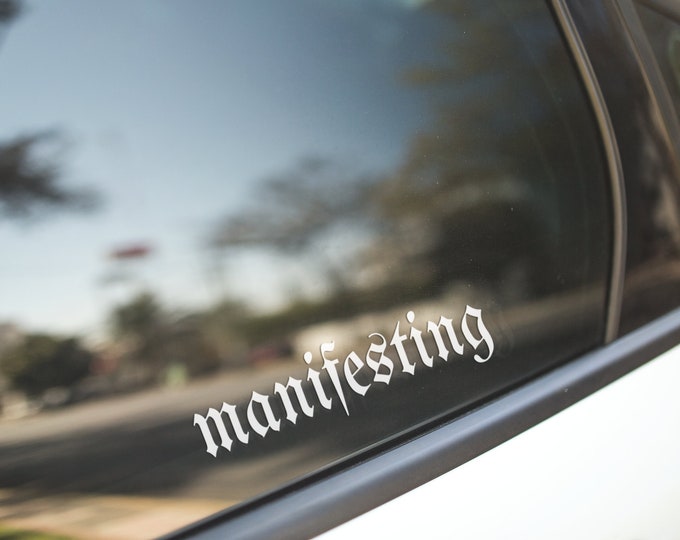 Holographic Moon Phase Decal, Moon Car Decal, Astrology Decal, Witchy ...