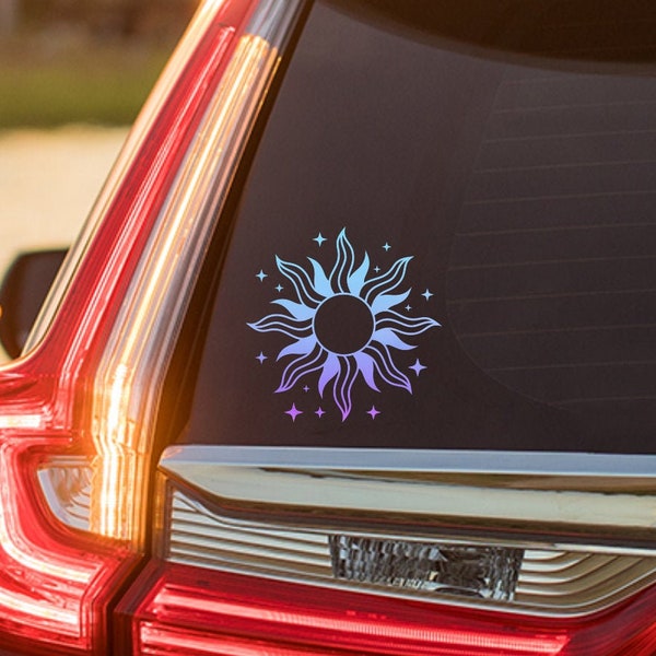 Sun Decal - Etsy