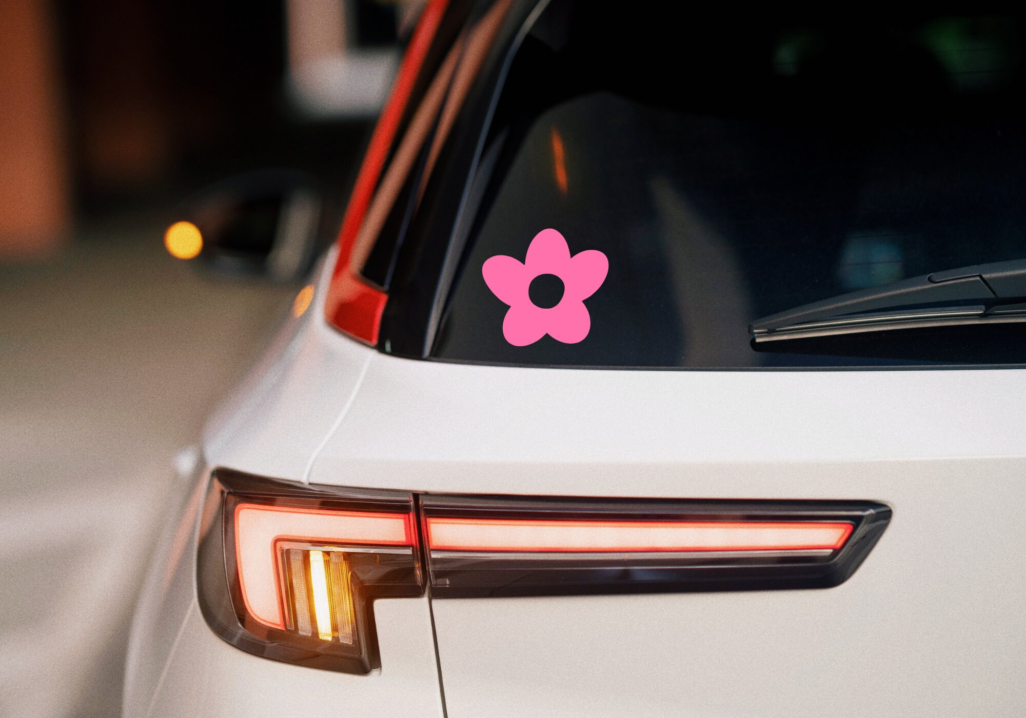 Flower Decal Bumper Sticker Flower Sticker Car Sticker - Etsy