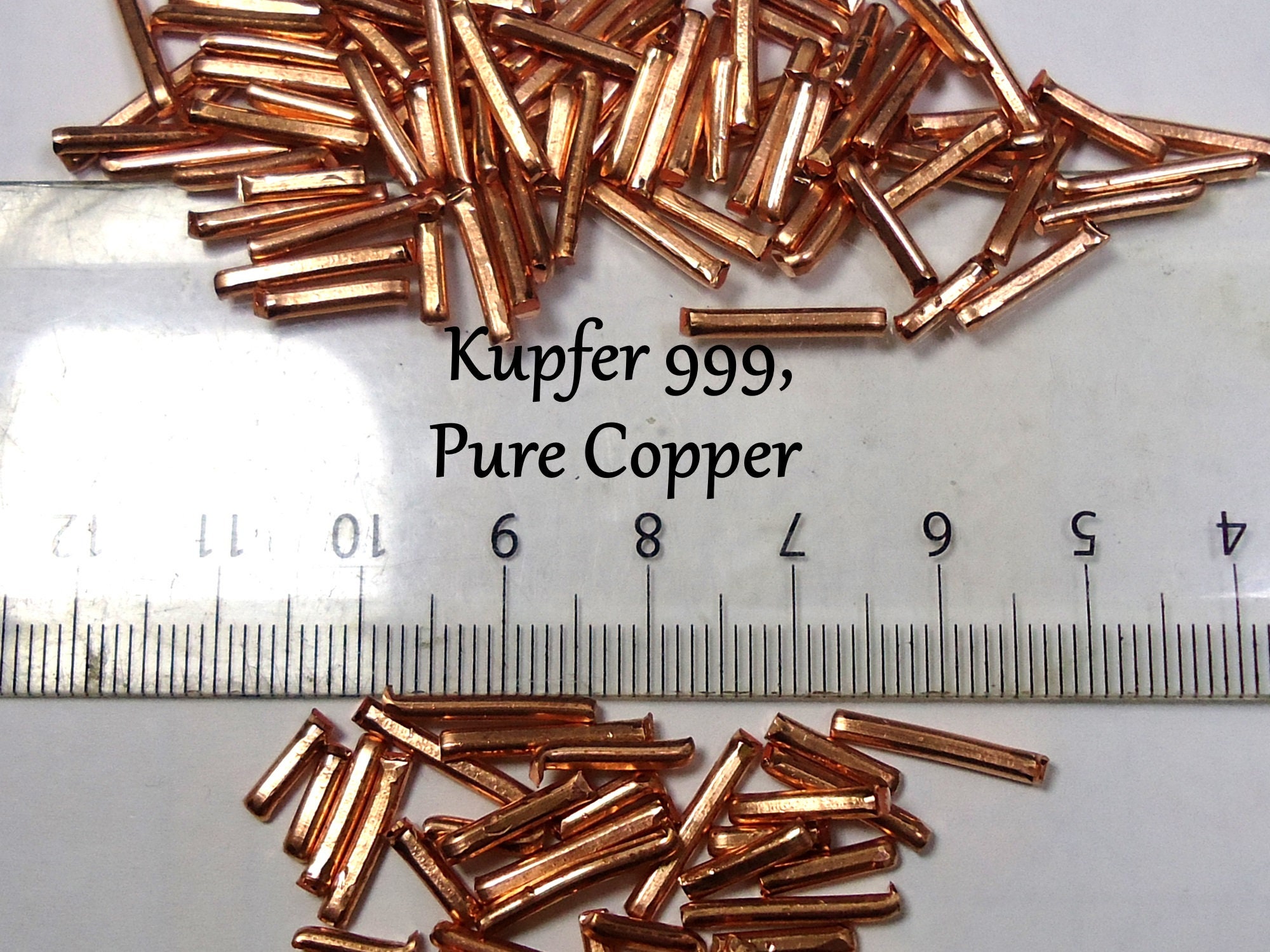 50 Gramm, Fein Kupfer 999, Metall, Reines. in Stick Form, / Nuggets ...