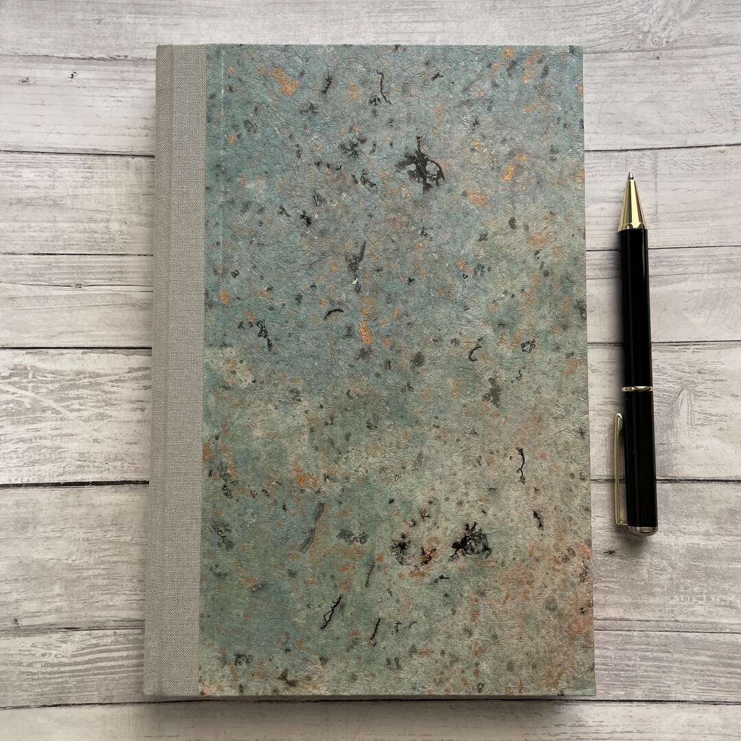 Large Blank Journal, Professional Hardcover Notebook, 6"x9" Handsewn ...