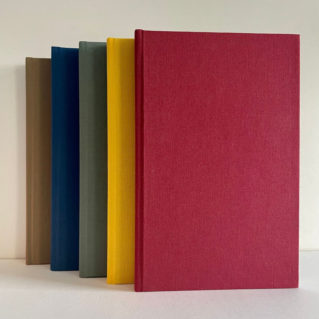 Lined Journal, Handmade Professional Hardcover Book, Gift for Teacher ...