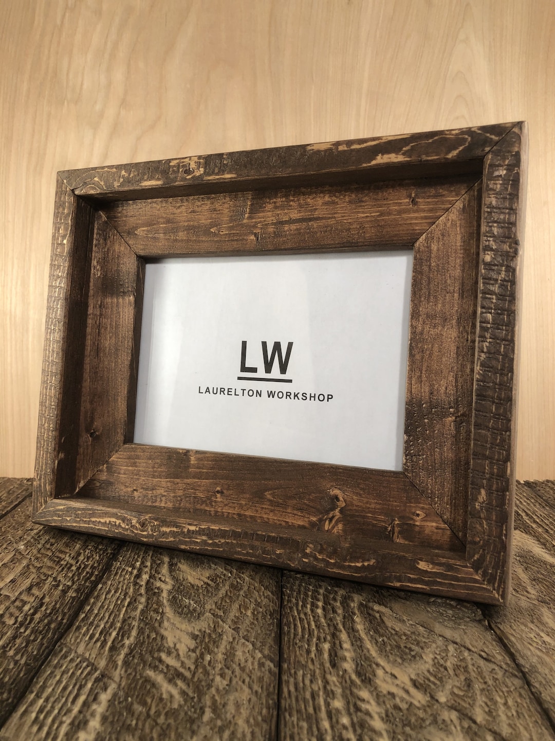 Handmade Stacked Solid Wood Frame - Rustic Heirloom Quality - All Sizes ...