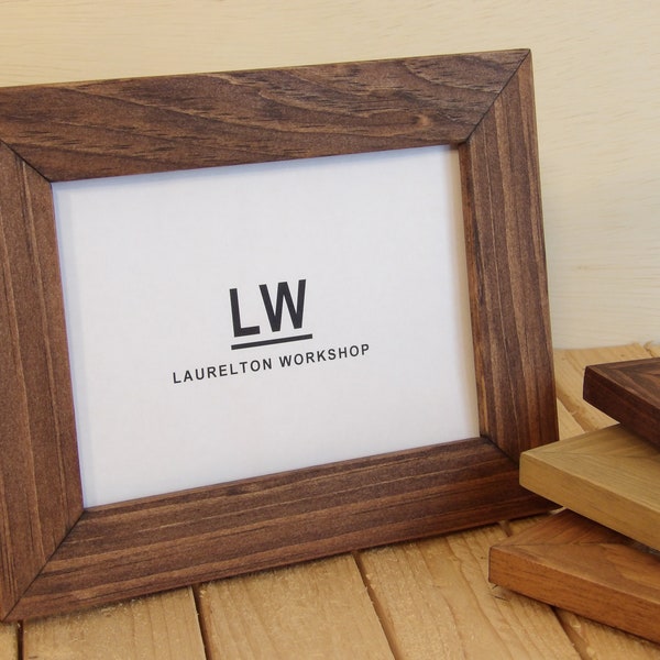 Modern Wood Picture Frame - Etsy