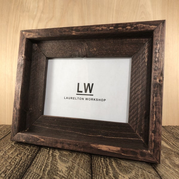 Rustic Picture Frame - Etsy