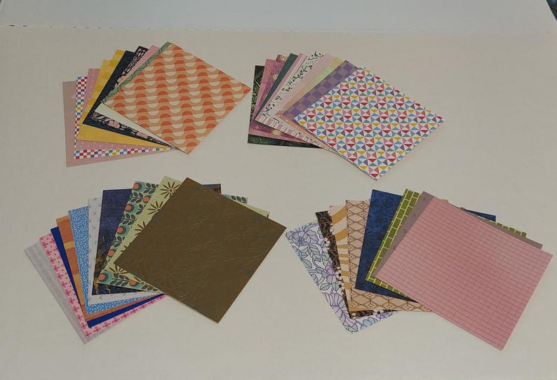Paper Craft Supply Bundle — Assorted Embellishments for Scrapbooking ...
