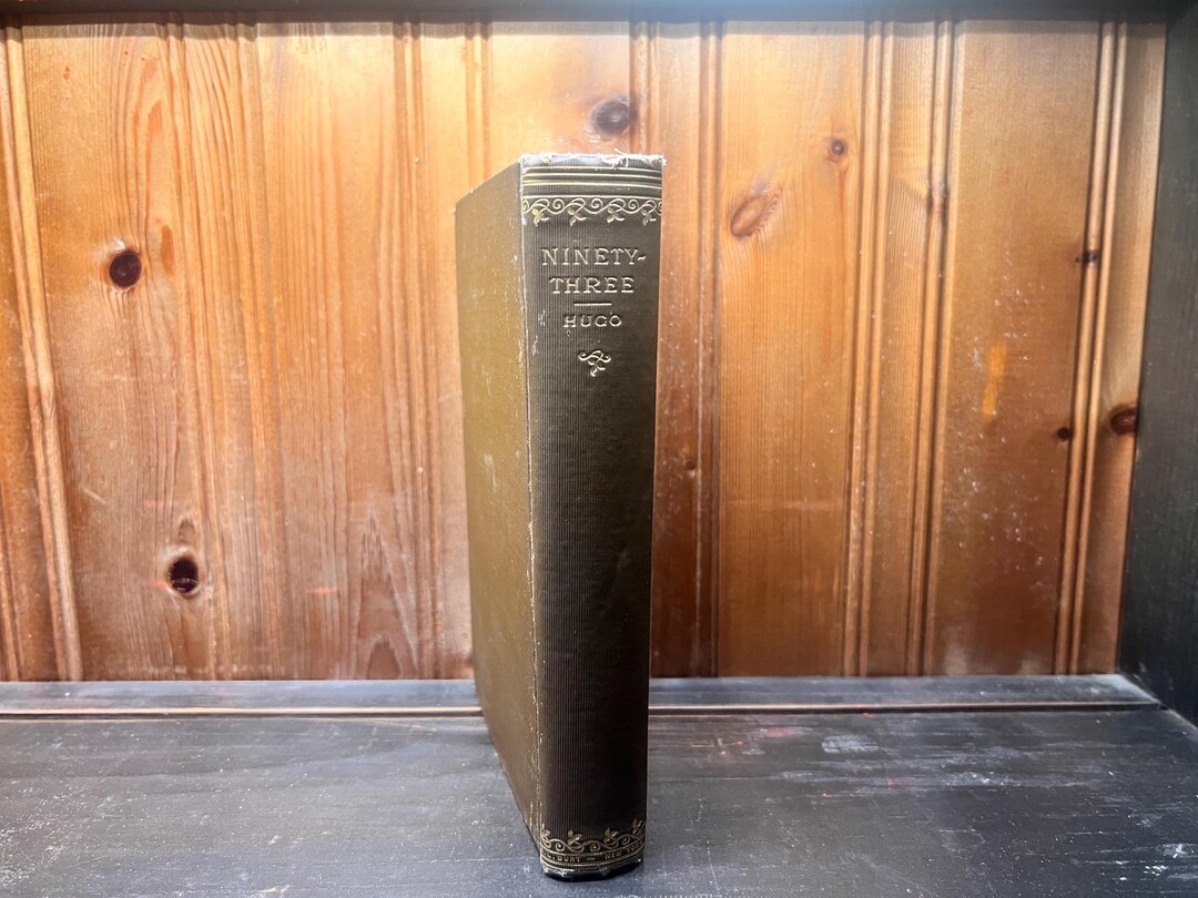Victor Hugo "ninety-three" Published by A. L. Burt, New York - Etsy