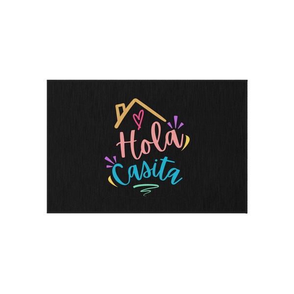 Hola Welcome Mat - Etsy