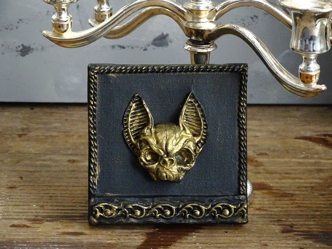 Goth Vampire Bat Framed Wall Decor Gothic Dracula Bat Decor - Etsy