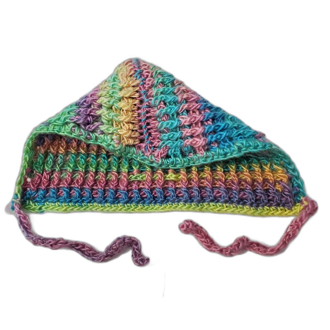 Rainbow Girls Bonnet and so Soft - Etsy