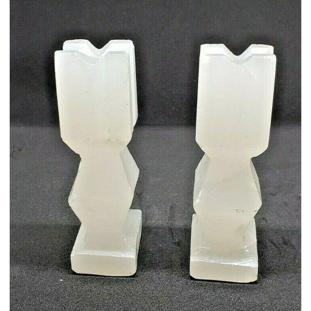 White Jade Rook Chess Pieces Mexican Aztec 2 - Etsy