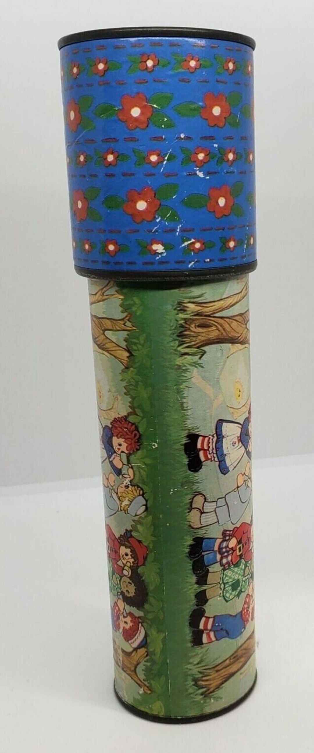 Vintage 1974 Kaleidoscope Raggedy Ann Kaleidoscope Raggedy Andy ...