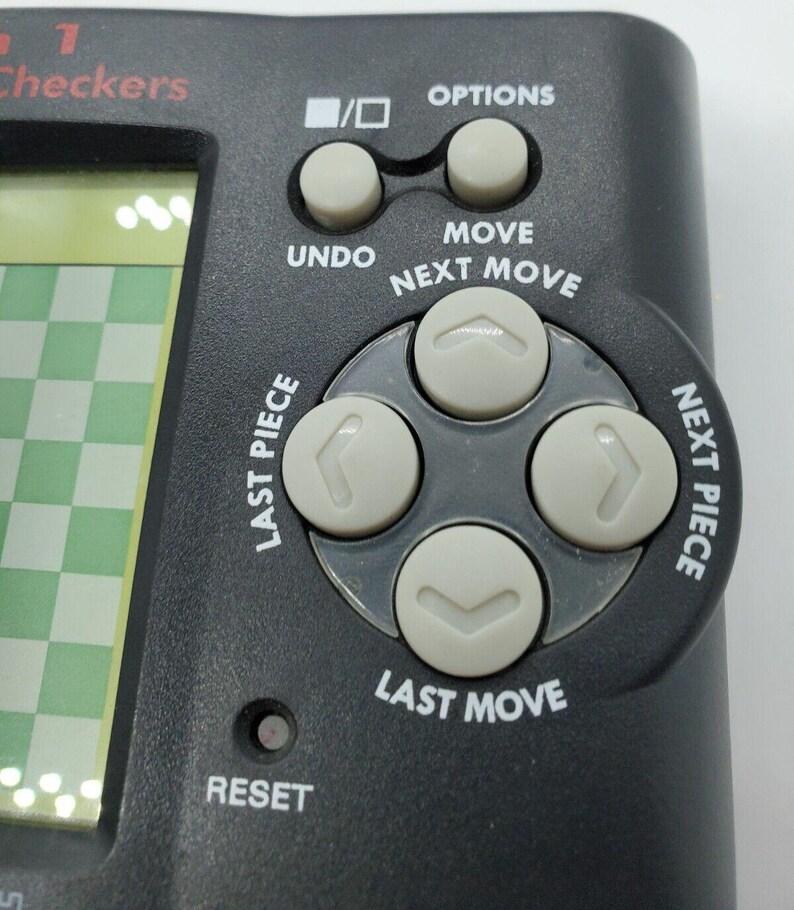 Radio Shack 2 in 1 E-chess and Checkers # 60-2725 - Tested and Working ...