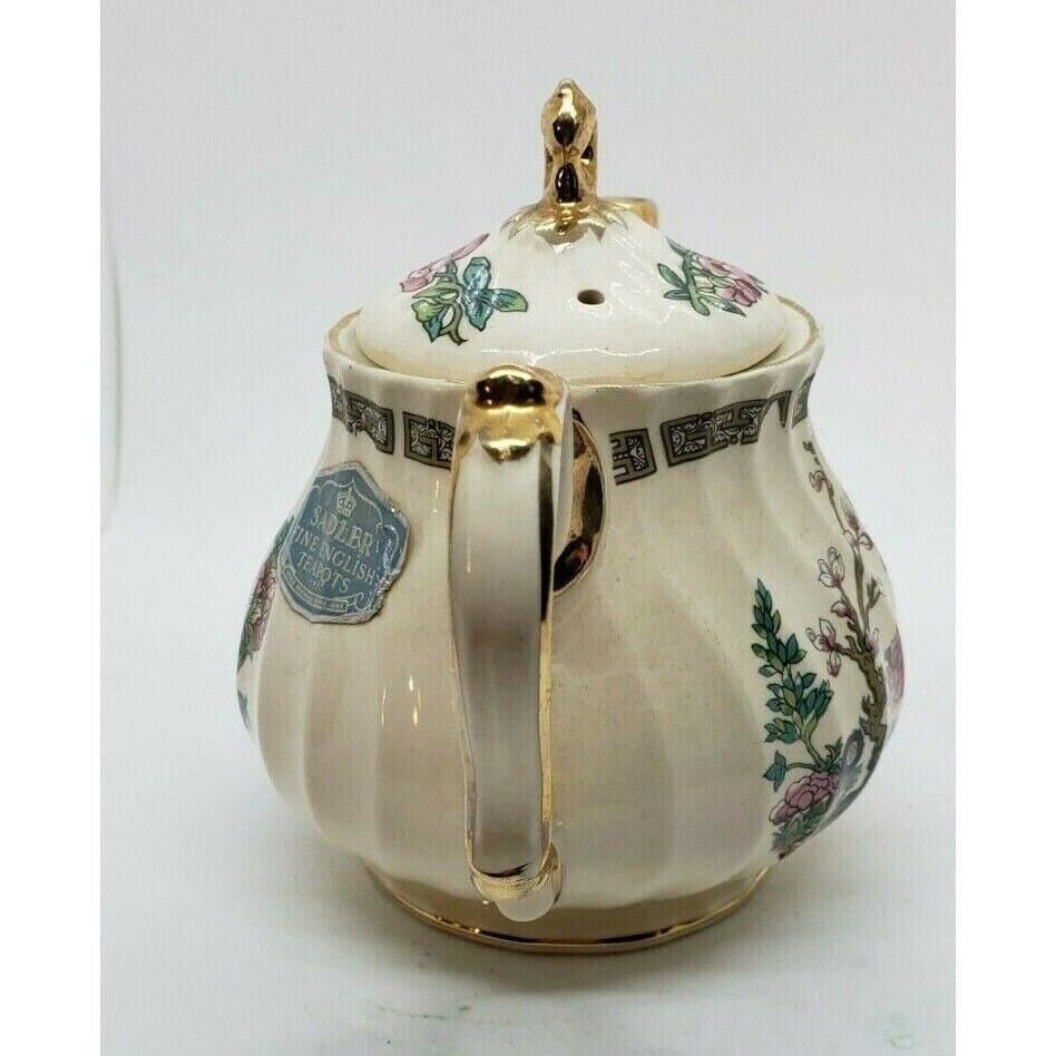 Sadler Fine English Teapot With Sticker and Initials of Maker James ...