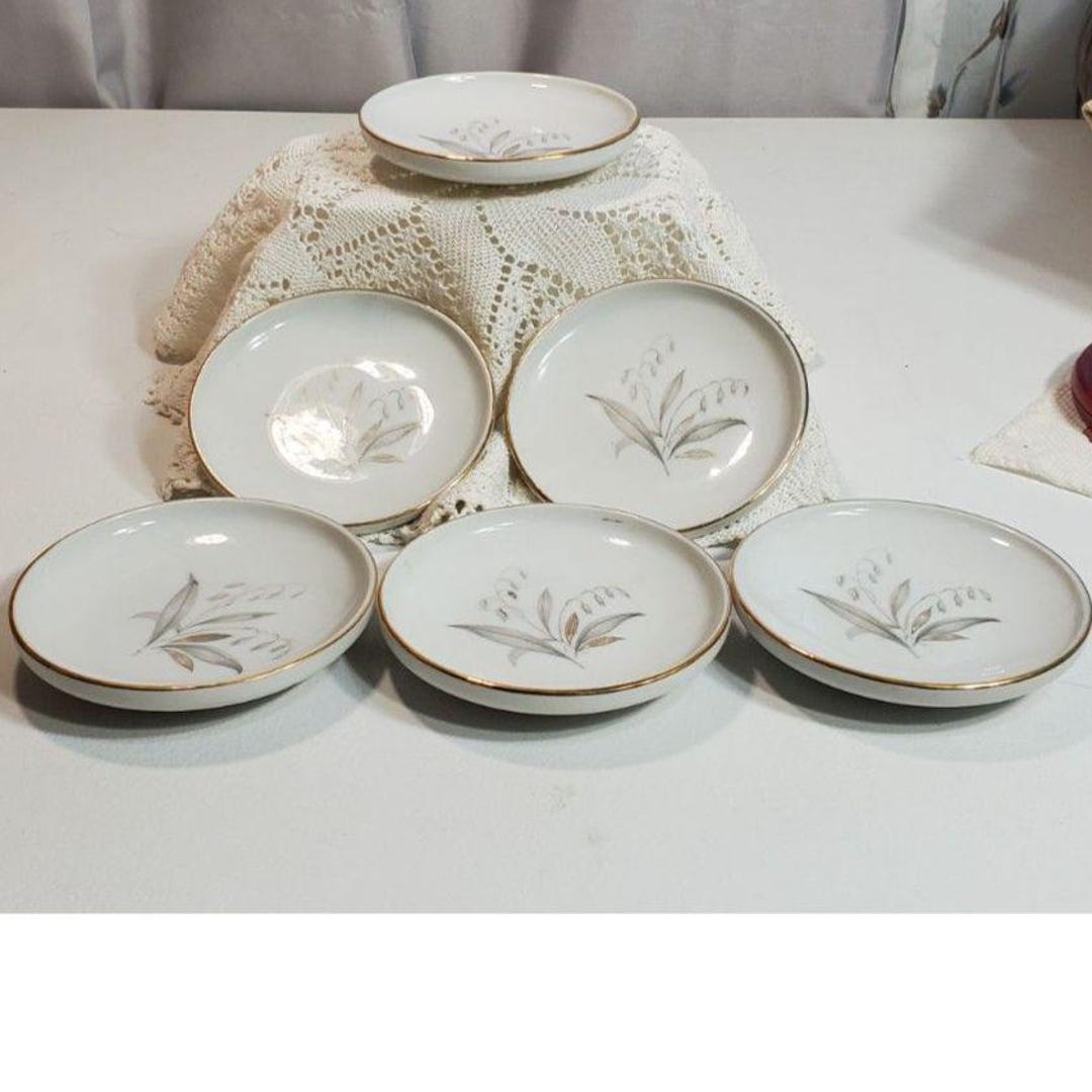 Kayson's Golden Rhapsody Tidbit Dishes/ Trinket Dishes ~vintage~ 1961 ...
