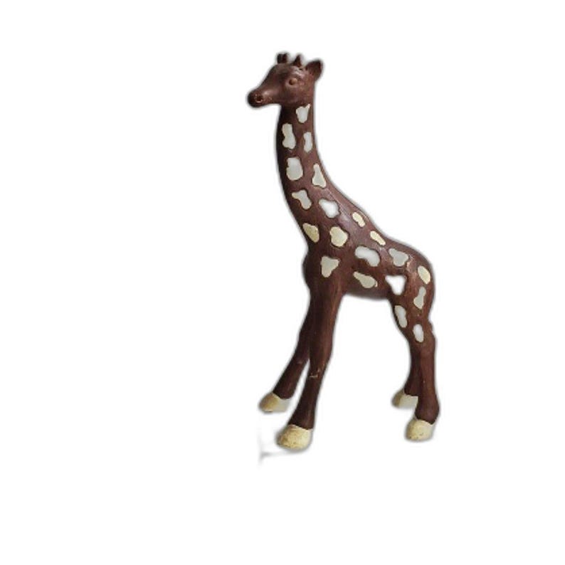 Vintage Ceramic Standing Giraffe Sculpture/statue Hand Painted - Etsy