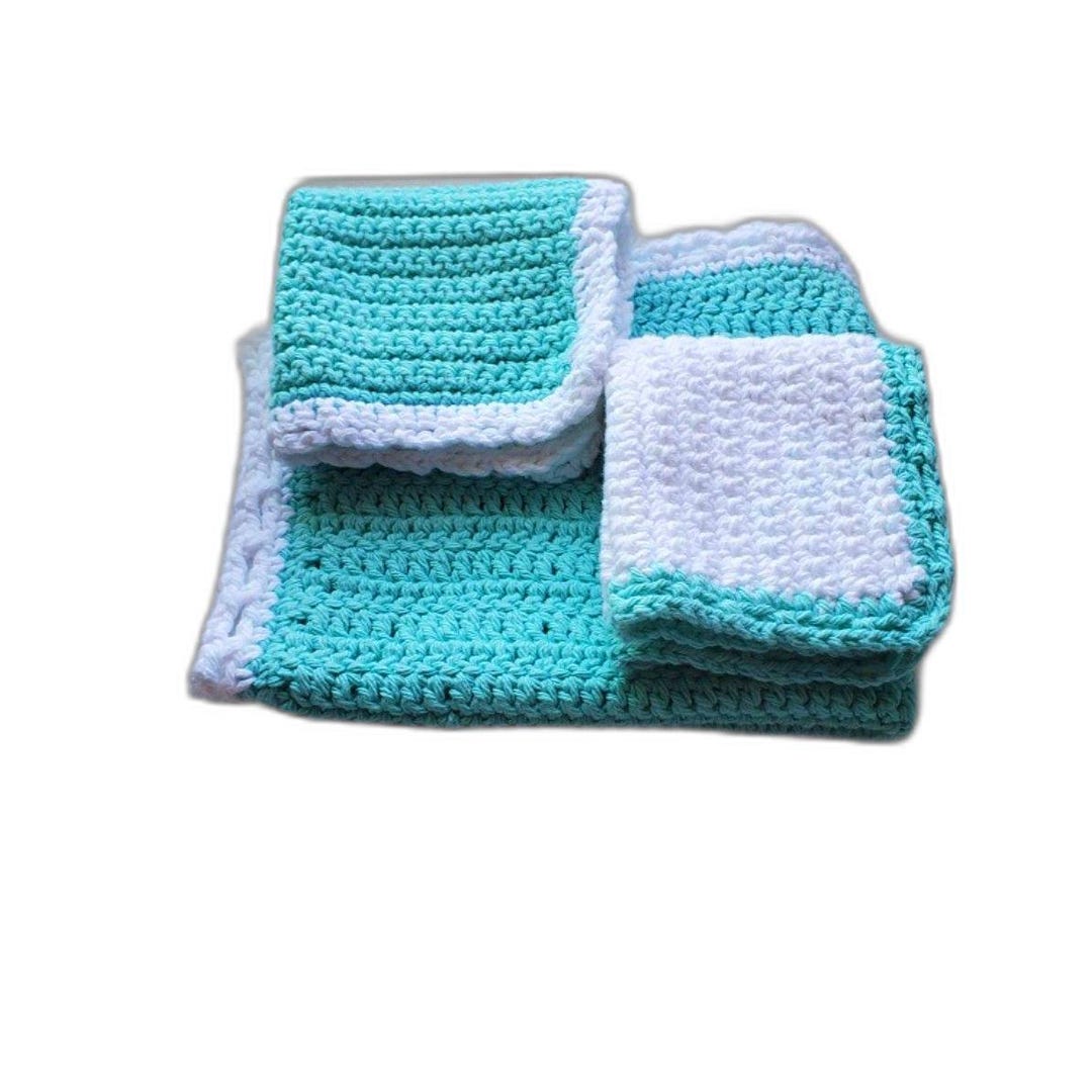Countertop Dish Drying Cloth With 2 Washcloths - Etsy