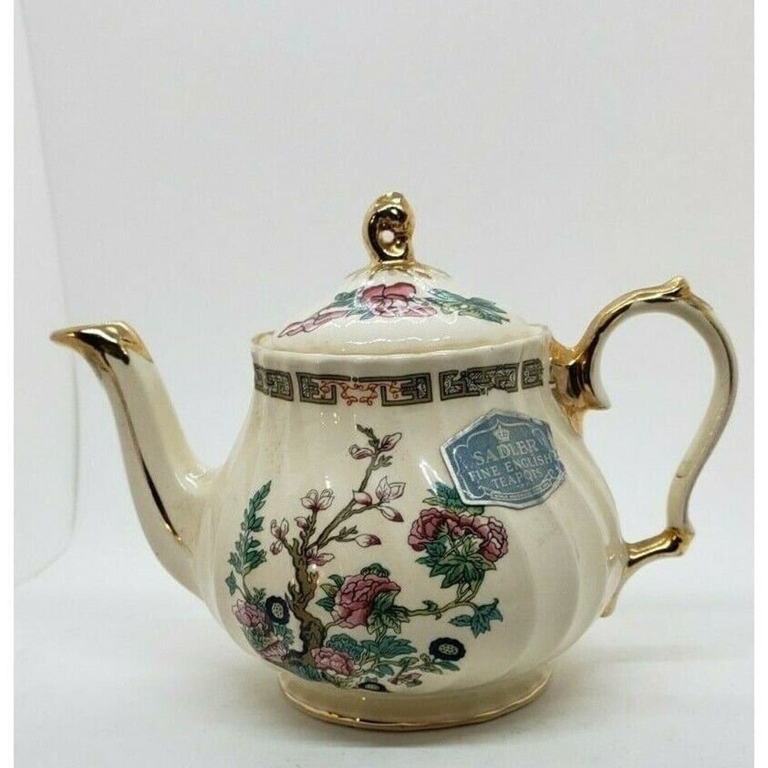 Sadler Fine English Teapot With Sticker and Initials of Maker James ...