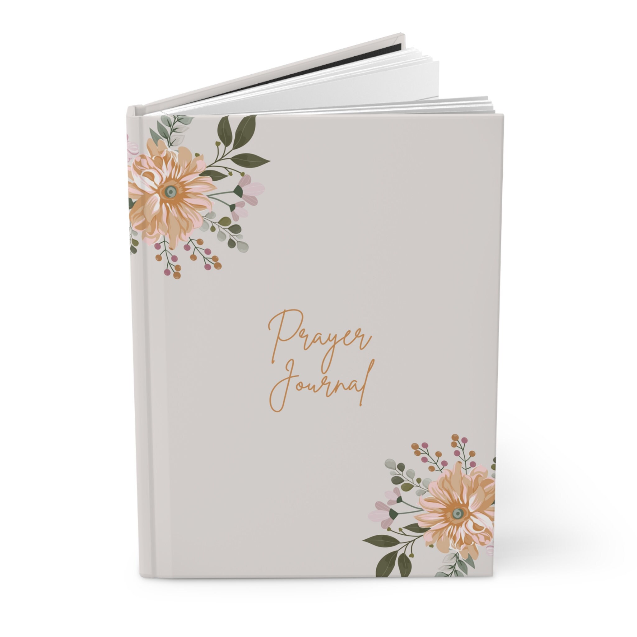 Christian Hardcover Prayer Journal - Christian Journal | Christian ...
