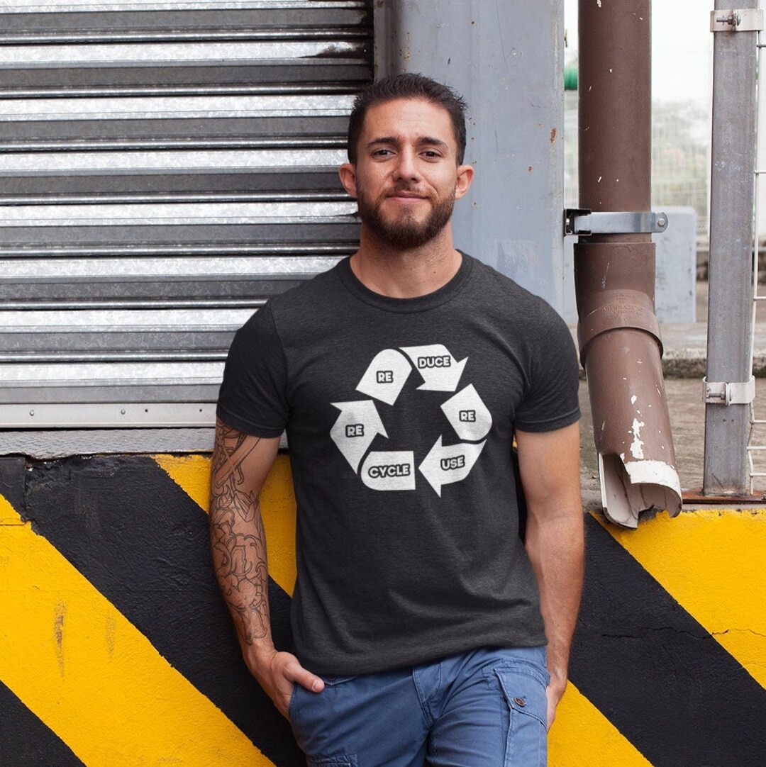 Reduce Reuse Recycle Unisex Tee (bella+canvas 3001) - Environmental ...