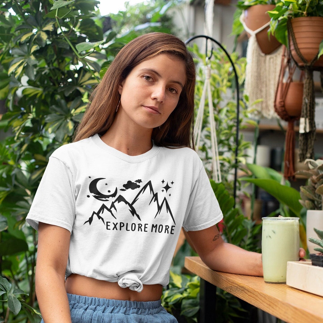 Explore More Unisex T-shirt - Adventure Shirt | Explore Shirt | Camping ...