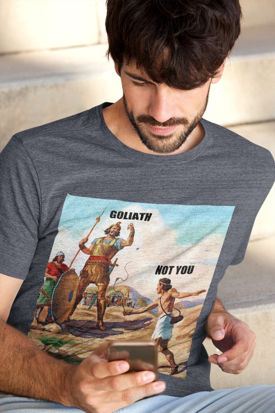 You're Not David Unisex T-shirt - David and Goliath Shirt | Not David ...