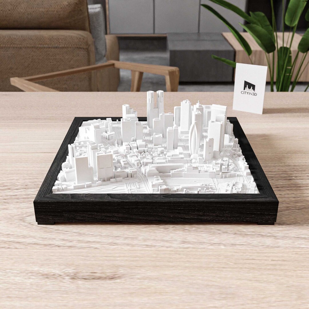 Tokyo Unique Wall Art Minimalist Skyline Decor Handcrafted ...