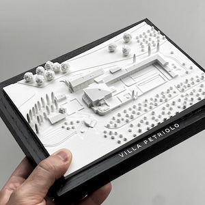 Custom 3D City Model Unique Decor Architectural Sculpture Personalized ...