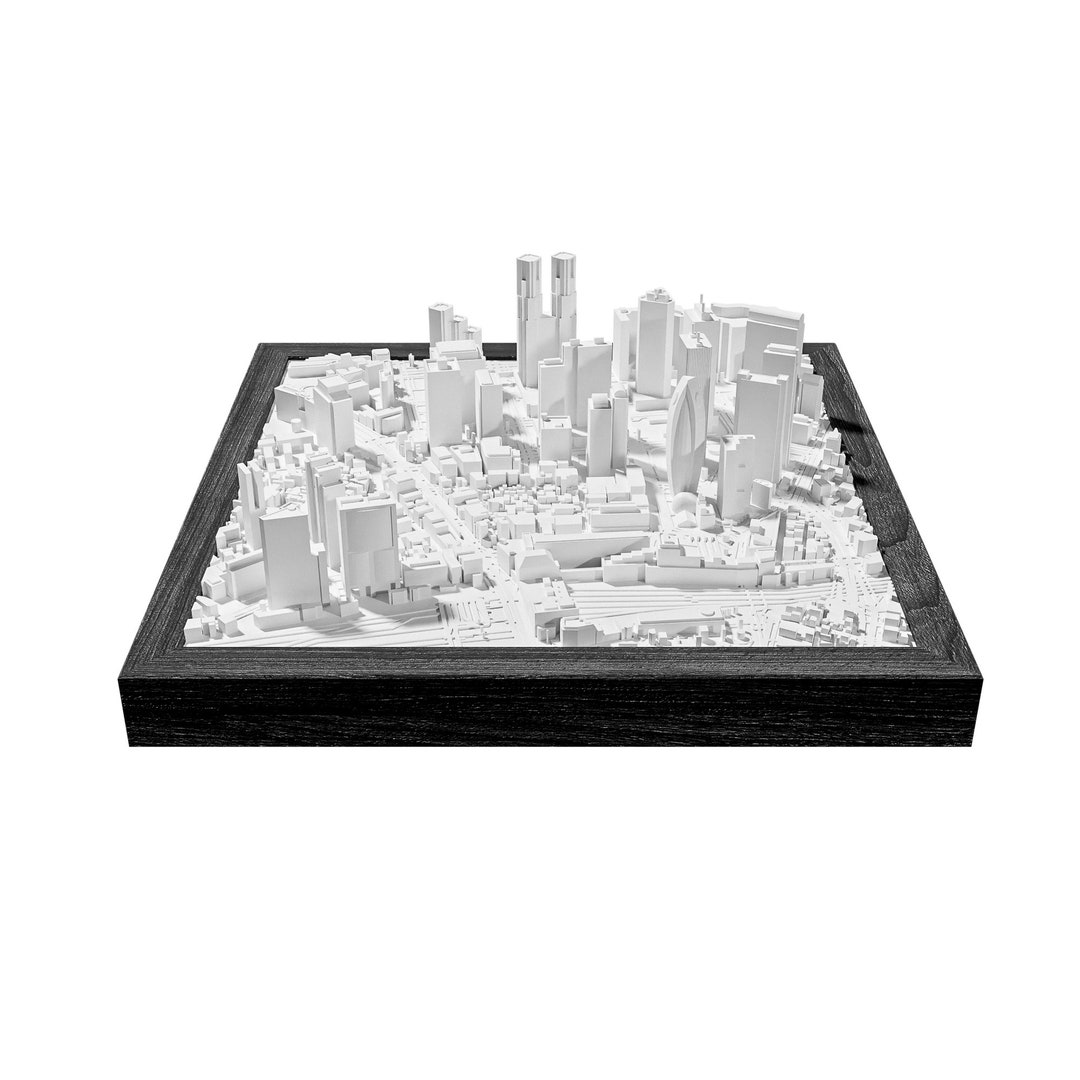 Tokyo Shinjuku 3d Printed Tokyo 3d Map Architectural Model - Etsy