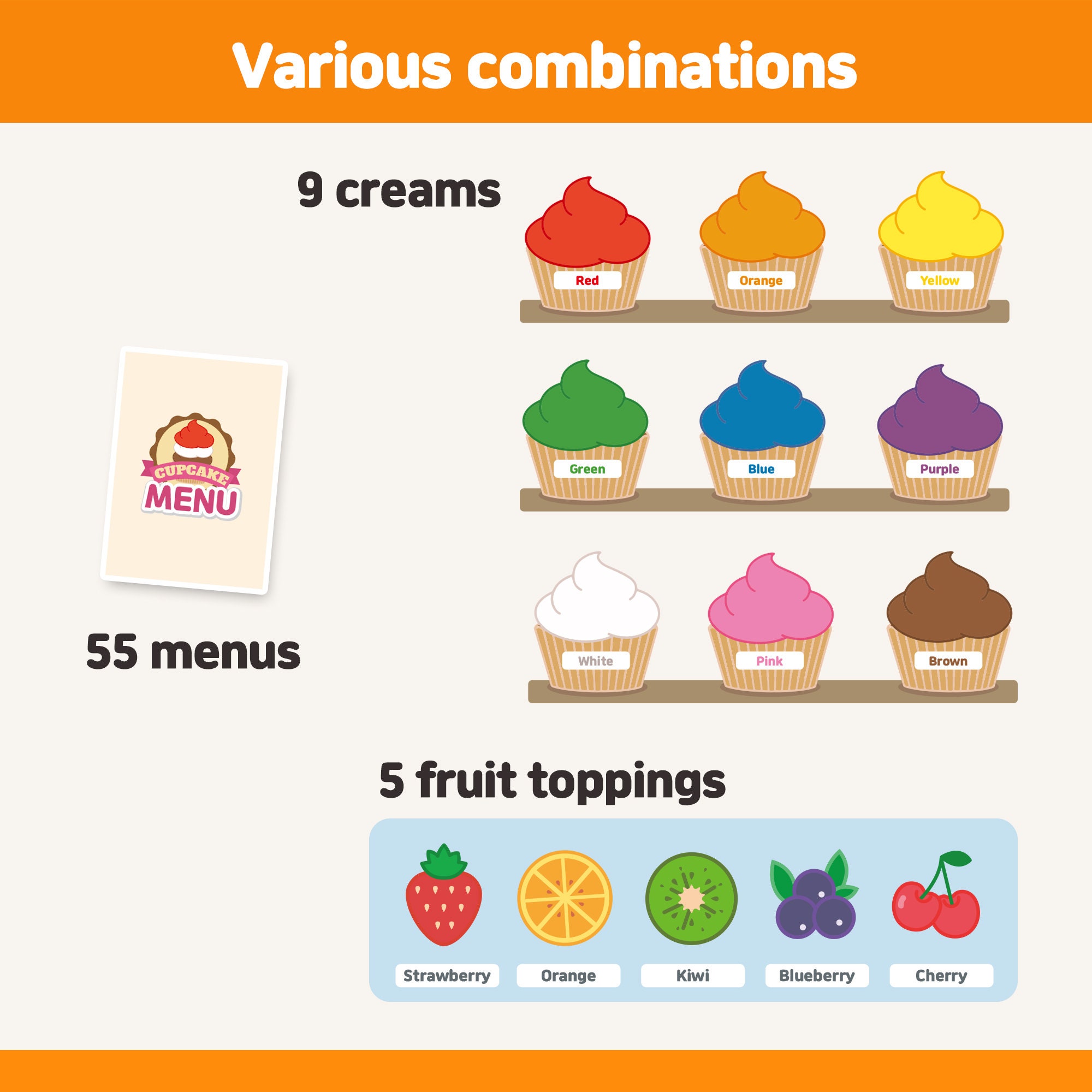 Pretend Play Printable Cupcake Shop Set Instant Download / Dramatic ...